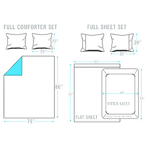 Kidz Mix Magical Unicorn Bed in a Bag, Full