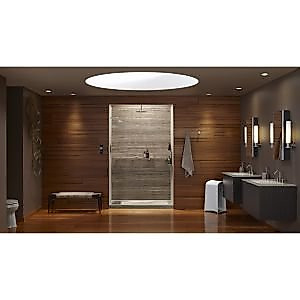 Kohler K-7392-AF 12" Straight Ceiling-Mount Shower Arm & Flange French Gold