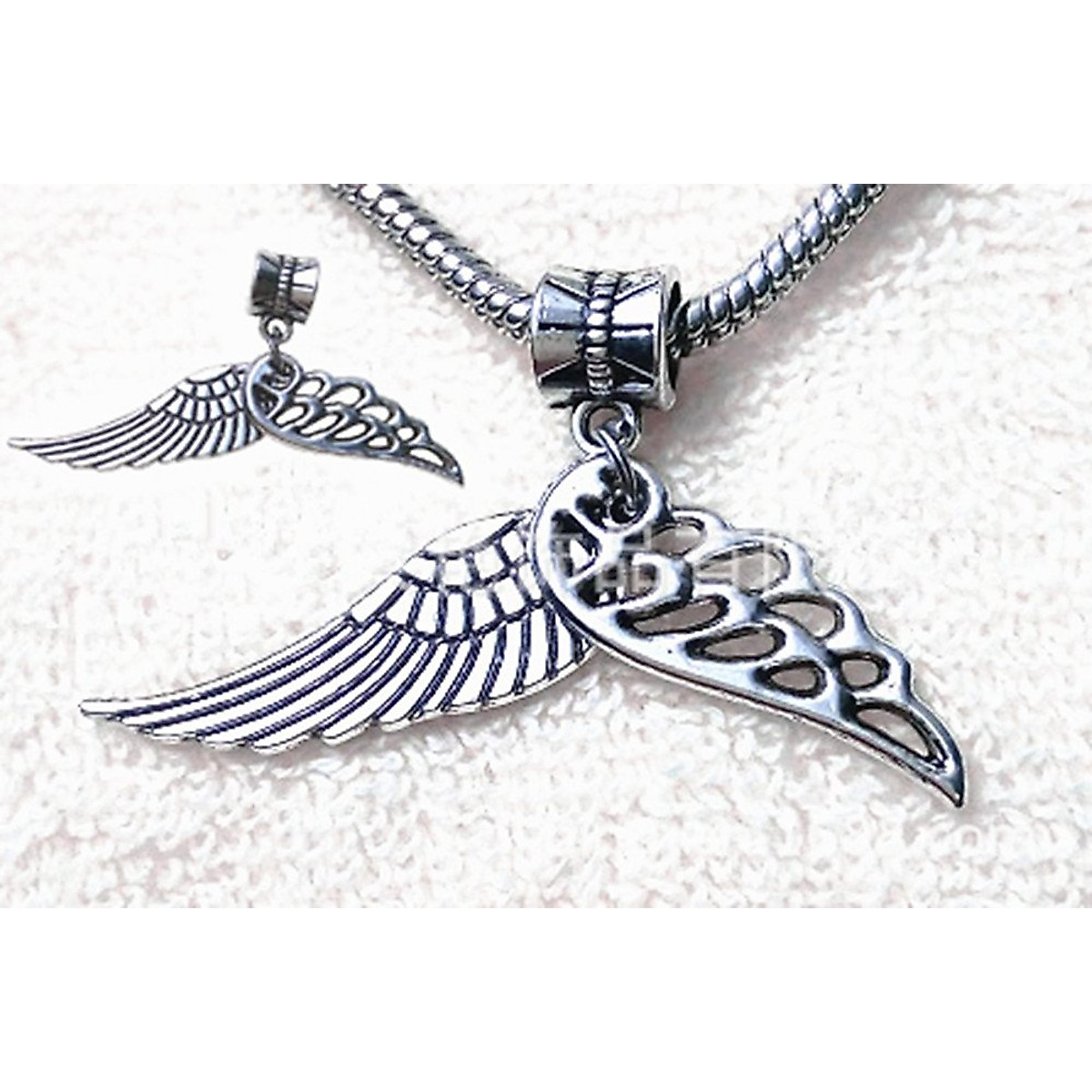 100 Grams Assorted Feather And Wing Punk Steampunk Charm Pendant Connector for DIY Necklace Bracelet Jewelry Making Findings