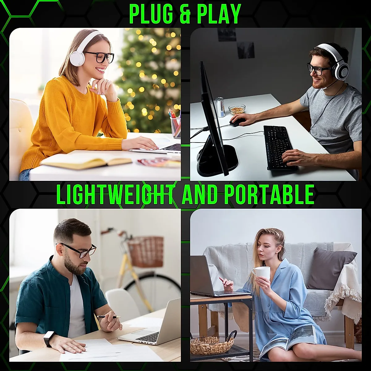 Sratte 30 Pack Black USB Wired Mouse Bulk 1200 DPI RGB Optical Computer Mouse 3 Button 7 Color LED Backlit Wired Ergonomic USB for Gaming Office Desktop Laptop Gamer Computer