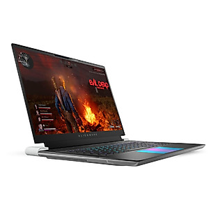 Dell Alienware X16 Laptop (2023) | 16" 2560x1600 QHD+ 240Hz | Core i9-13900HK - 1TB SSD Hard Drive - RAM - Nvidia GeForce RTX 4080 | 14 cores @ 5.4 GHz - 12GB GDDR6X Win 11 Pro Silver (Renewed)