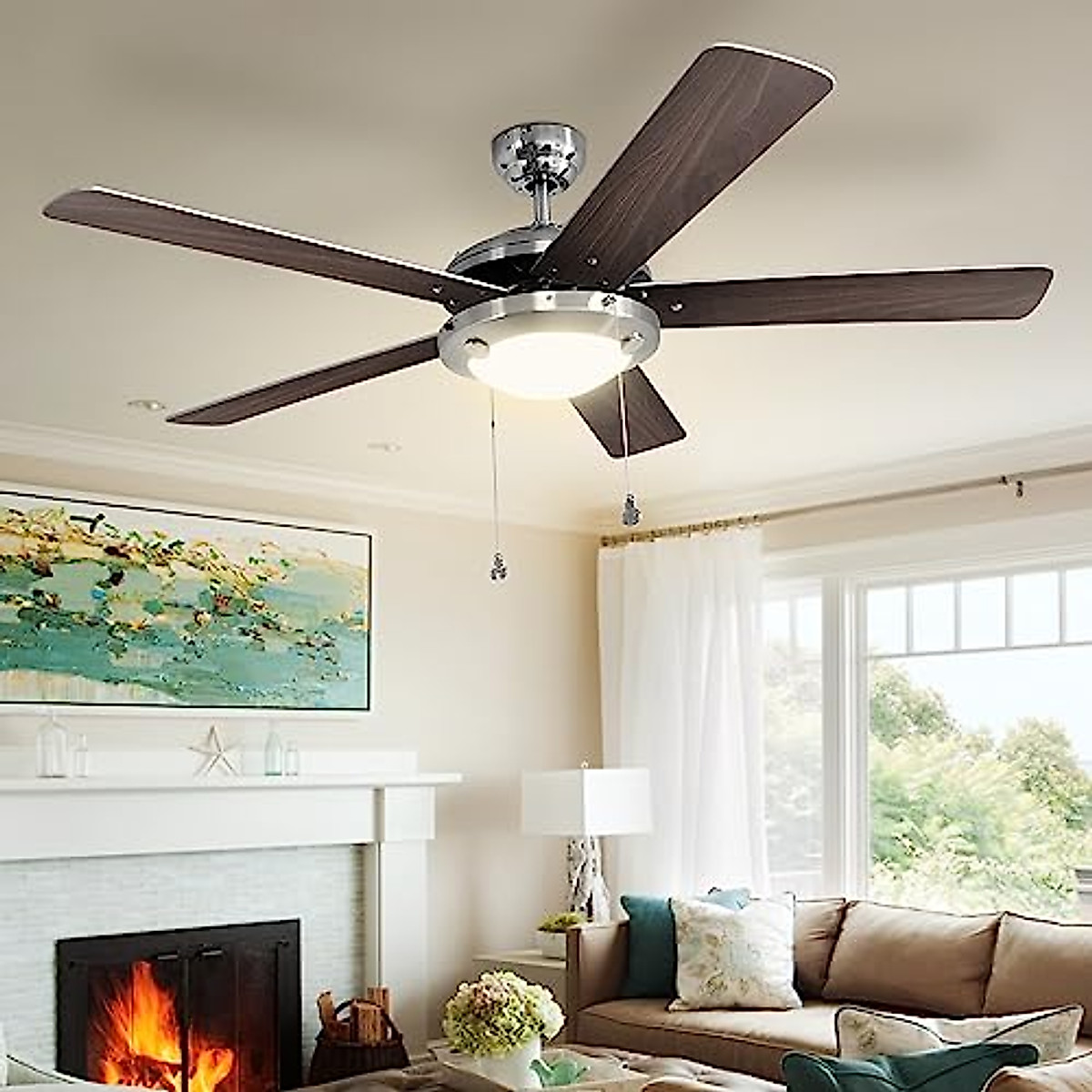 Riveria breeze 52 Inch Ceiling Fans with Lights
