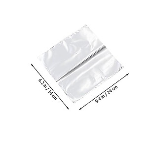 STOBOK 200pcs Plastic Film Gift Candles Plastic Packaging Bags Shrink Wrap Bags Merchandise Bags Sealer Bags Shrink Wrap Heat Sealer Shrink Film Wrap Heat Shrink Wrap Bags Shrinkable Film