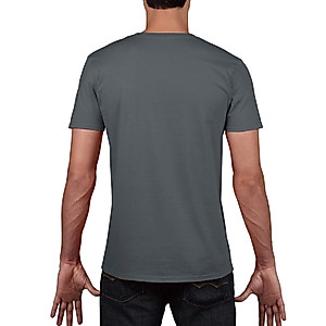 Gildan G64V Softstyle V Neck T Shirt Royal Blue