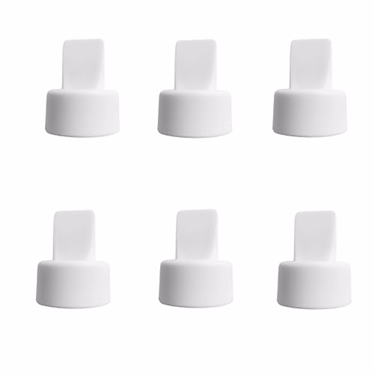 Mayyatt 6 Duckbill Valve, Works for Spectra S1 S2 S9 Working Well Same as Original Spectra Parts, Fit The ameda MYA Motif Luna Pump with no Difficulty, Breast Pump Accessories Replacement Part