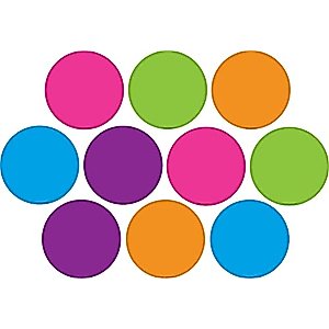 Teacher Created Resources Bright Colors Circles Accents (TCR5189)