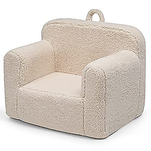Delta Children Cozee Sherpa Chair, Cream