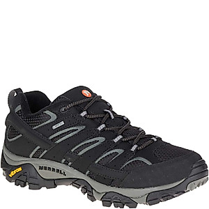 Merrell Men's Low Rise Hiking Boots, Black Black, 10.5