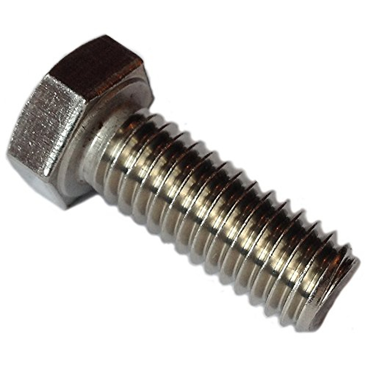 Type 316 Stainless Steel Hex Head Bolts - Size 5/16-18 x 1-1/4" (pack of 25pcs) Marine Bolt Supply