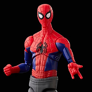 Spider-Man Marvel Legends Series Across The Spider-Verse Peter B Parker 6-inch Action Figure Toy, 2 Accessories
