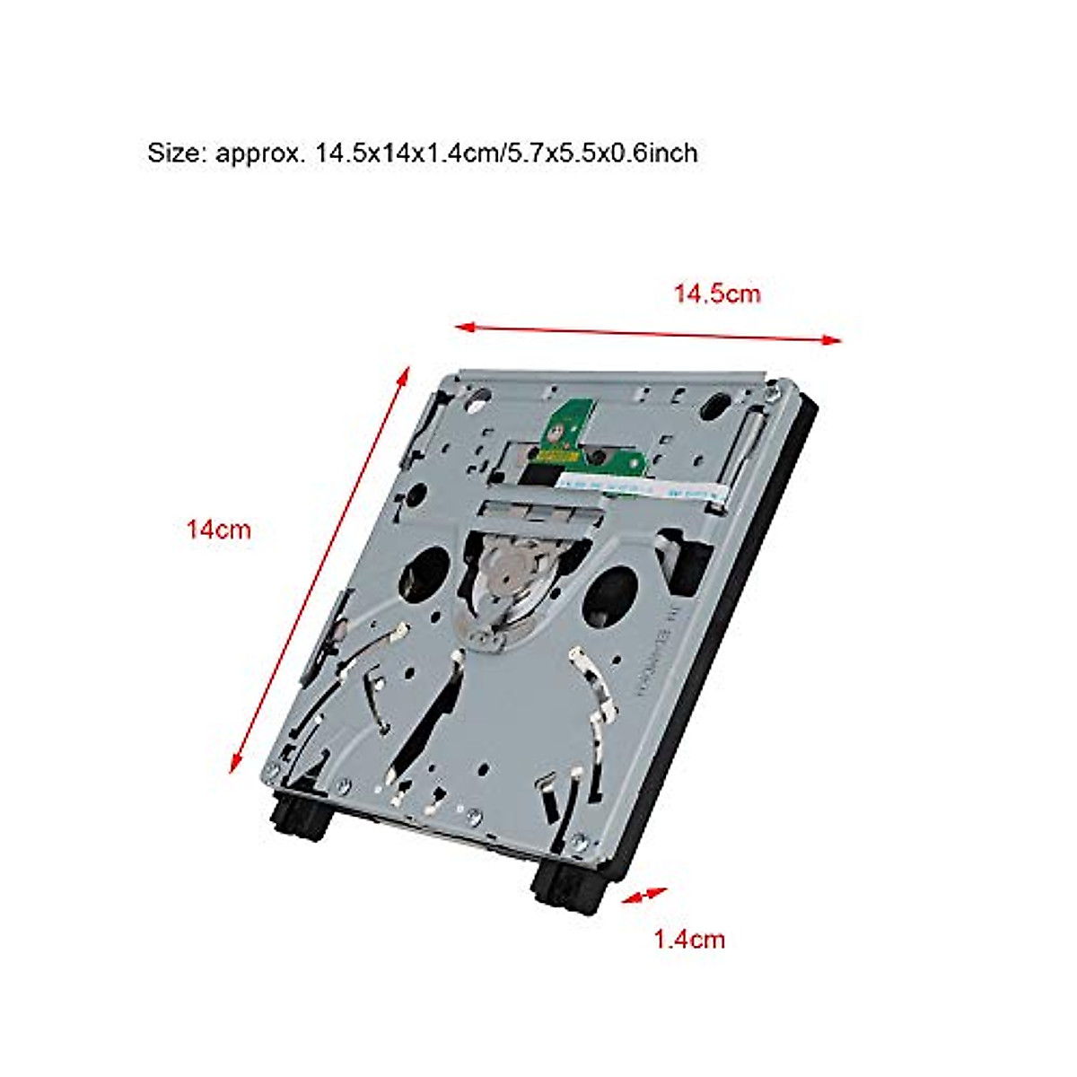 Surebuy Game Console Drive, Easy Installation Precise Cut Drive Disk for Game Console for Game Accessory