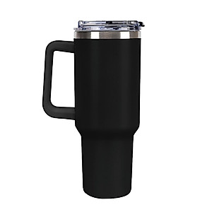 Weed Dabs Insulated Tumblers with Handle Stainless Steel Coffee Mug Funny Travel Cup with Lid Straw 40oz