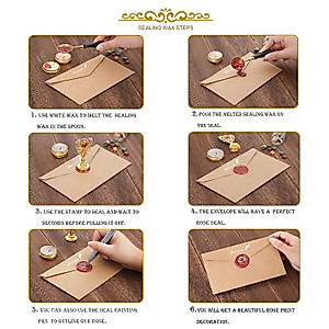 NC Quill Pen Ink Set,includes quill pen,wooden And glass dip pen,6 bottles ink,8 letter paper,1 envelope,17 Replaceable Nibs,1 bottle of fire lacquer wax,spoon,Seal Stamp,candle,pen holder, Cup.