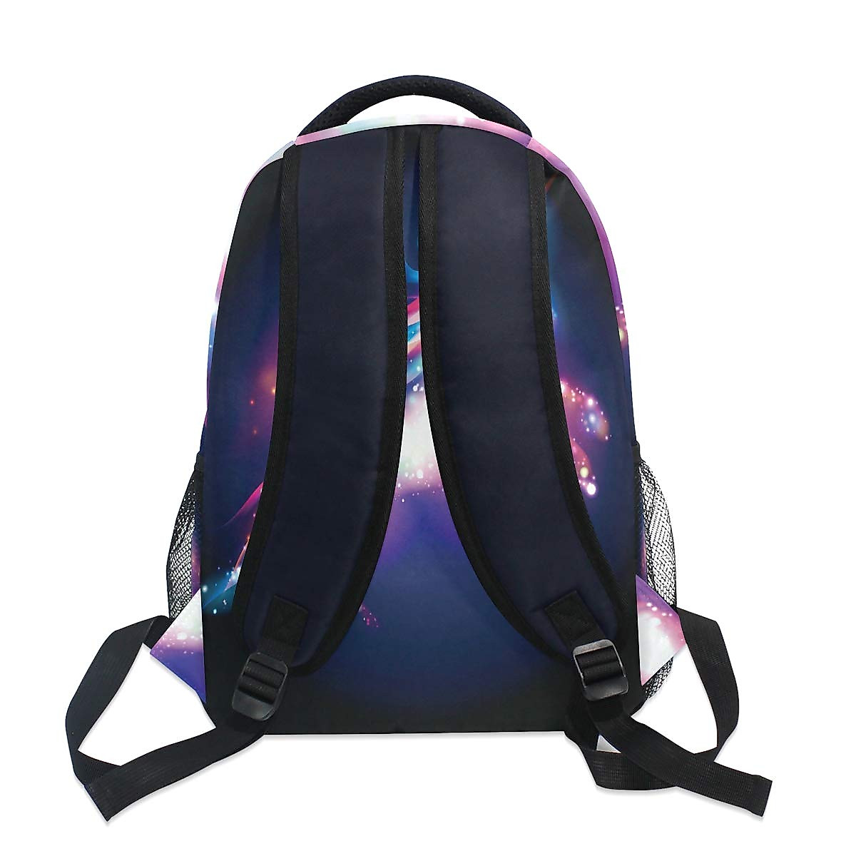 Wamika Galaxy Dab Unicorn Rainbow Stars Nebula Kids Backpack School Bookbag Bag