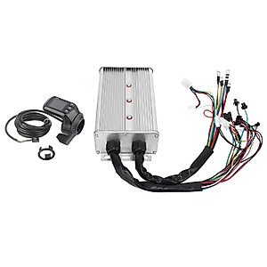 SPYMINNPOO Electric Motor Controller,48V 60V 1500W Electric Scooter Brushless Controller and GZ3 LCD Display Electric Bike Conversion Kit