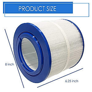 Vickmons 2 Pack PBF40M Spa Hot Tub Filter Replacement Compatible with Pleatco PBF40M, Bull Frog Spas, Wellspring 30 Coreless 10-00282