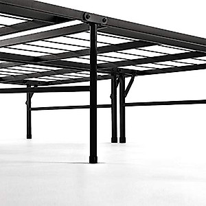 Best Price Mattress 14 Inch Premium Steel Bed Frame/Platform Bed,King