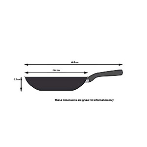 Tefal B56419AZ, Cookware, Wok 28cm, Black/White