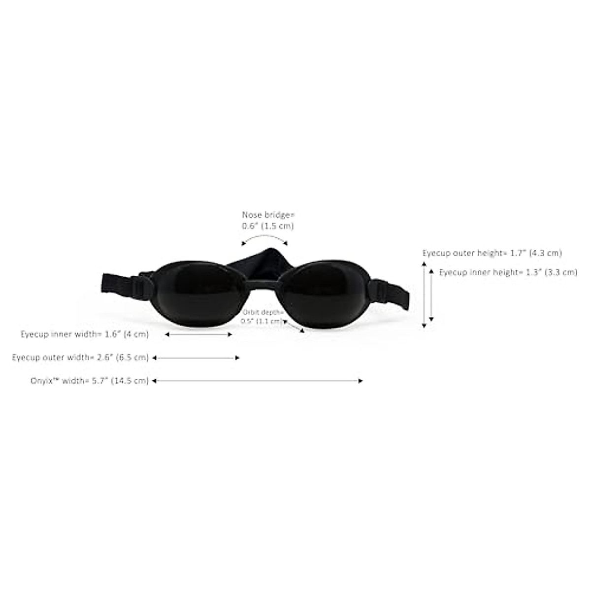 Onyix Silicone Hydrating Sleep Mask for Nighttime Dry Eye Relief