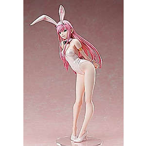 FREEing Darling in The Franxx: Zero Two (Bunny Ver. 2nd) 1:4 Scale PVC Figure,Multicolor