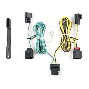 CURT 56109 Vehicle-Side Custom 4-Pin Trailer Wiring Harness, Fits Select Dodge Journey without LED Lights