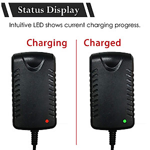 12V Charger for Kids Ride On Car Toys, 12 Volt Battery Charger for Best Choice Products Wrangler SUV Universal Charger Supplies for Trax Dynacraft Jeep ATV Quad Disney Electric Ride-On Charger