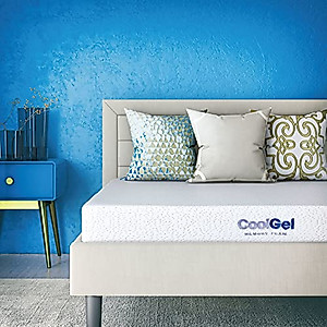 Classic Brands Cool Gel Memory Foam 6-Inch Mattress | CertiPUR-US Certified | Bed-in-a-Box, Twin