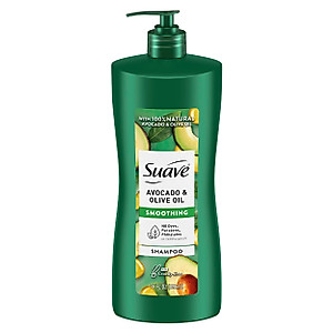 Suave Professionals Shampoo Avocado + Olive Oil, 28 oz, Pack of 4