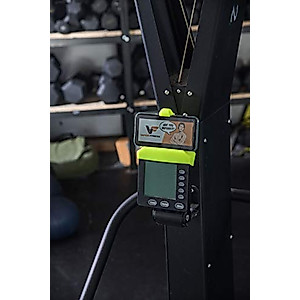 Phone Holder Made for PM5 Monitors of Concept 2 Rower, SkiErg and BikeErg - Silicone Smartphone Cradle Compatible with Concept 2 Rowing Machine. Ideal Rower Accessories