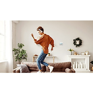 Honeywell Home RTH7560E 7-Day Flexible Programmable Thermostat-Extra-Large Backlit Display, White