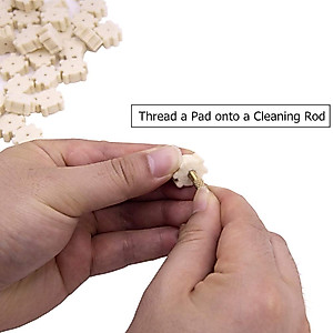 Beileshi Chamber Pads.223/5.56 Chamber Cleaning Pads & Attachment Gun Cleaning (120 pcs-Pads)