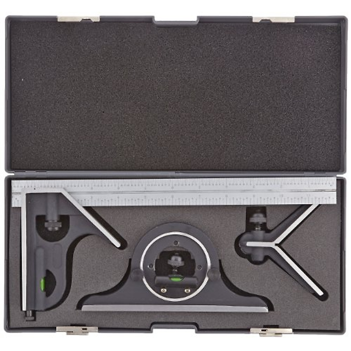 Fowler 52-370-012-0, 4 Piece Combination Square Set With 12" Blade