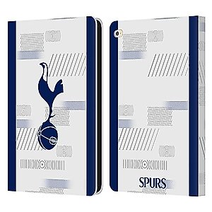 Head Case Designs Officially Licensed Tottenham Hotspur F.C. Home 2023/24 Badge Kit Leather Book Wallet Case Cover Compatible with Apple iPad Air 2 (2014)