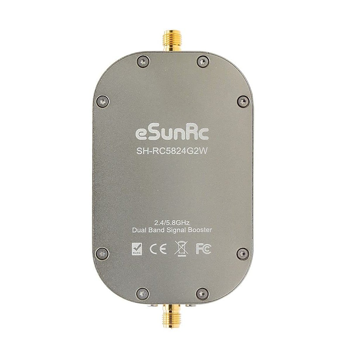 Sunhans eSunRC 2.4Ghz &5.8Ghz Dual Band 2000mW 33dBm UAV WiFi Signal Booster WiFi Signal Amplifier Repeater Extender for Drones, UAV, RC, Mini Size, Only 77g