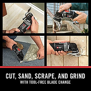 PORTER-CABLE Oscillating Tool Kit, 3-Amp, 52 Pieces (PCE605K52)