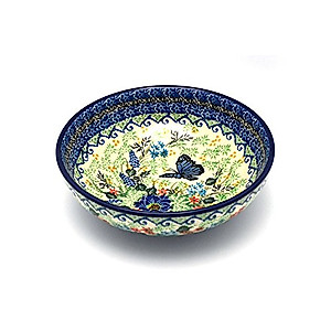 Polish Pottery Bowl - Contemporary Salad - Unikat Signature - U4600