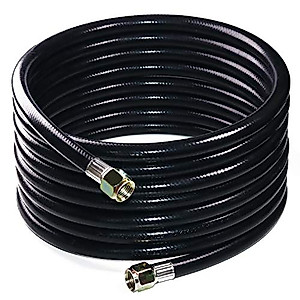DOZYANT 18 Feet Propane Hose Extension with 3/8" Female Flare on Both Ends, Flexible Propane Gas Line Pipe for RV, BBQ Grill, Propane Tank, Heater and More