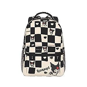 Dicodes Kawaii Backpack Girls Anime Bookbag Cute Travel Backpacks College Student Bookbag Lightweight Soft Daypack