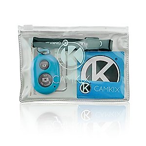 CamKix Camera Shutter Remote Control with Bluetooth Wireless Technology - Create Amazing Photos and Videos Hands-Free - Works with Most Smartphones and Tablets (iOS and Android)