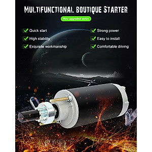 SCITOO Starters New compatible for Mercury Engines-Marine Outboard 120 Sport Jet 1995 120XR Sport Jet 1996-1998 120XR2 Sport Jet 1999 2000 90 Sport Jet 1993-1995 5761 SAB0028 AM31568