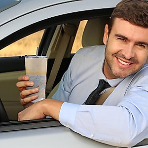 zxxpensy 20 Oz Tumbler Travel Cup Colorful Flowers Water Bottle, Stainless Steel Vacuum Insulated Coffee Mug with Straw Lid And Cleaning Brush