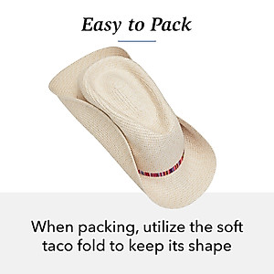 Wallaroo Hat Company – Women’s Sedona Fedora – UPF 50+ Sun Protection, Wide Brim, Packable Design and Adjustable Sizing for Medium Crown Sizes – Trendy Sun-Smart Hat for Travel and Everyday (Camel)