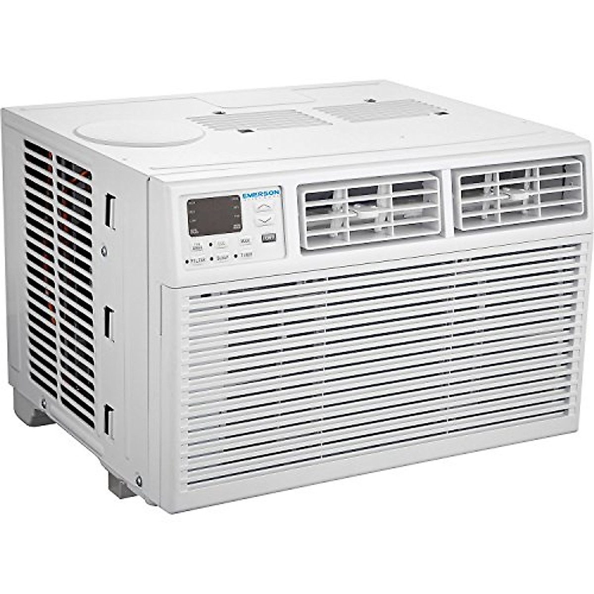 Emerson Quiet Kool 15,000 BTU 115V Window Air Conditioner with Remote Control, Cools Rooms up to 700 Sq.Ft. with 24H Timer, 3-Speeds, Quiet Operation and Auto-Restart