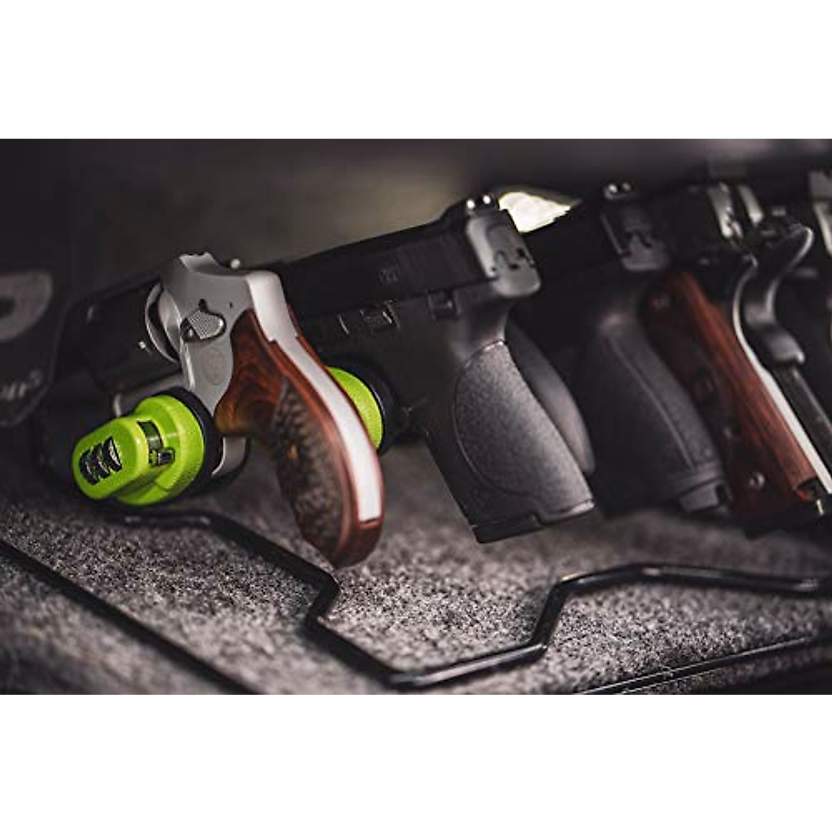 Lockdown Combination Trigger Lock with Non-Marring, California DOJ Approved Design and Heavy Duty Construction for Secured Storage of Rifles, Pistols or Shotguns