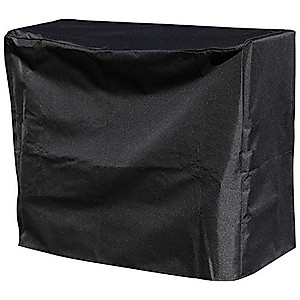 Sunnydaze 2-Foot Firewood Log Rack Cover - Heavy-Duty Weather-Resistant PVC Construction - Black