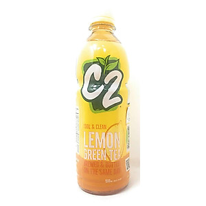 C2 Lemon Green Tea 500ml, 4 Pack