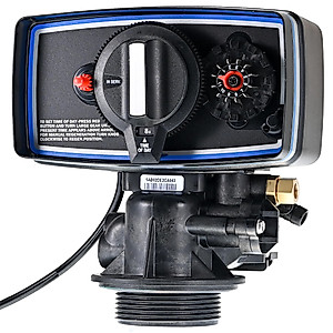 Grehge Fleck 5600 12-Day Timer Water Softener Valve, 110V, Black