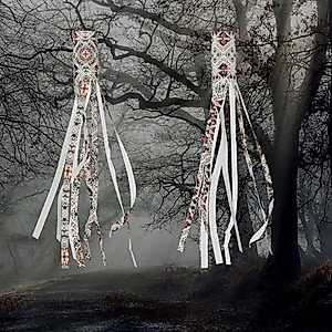 Mandala Boho Luxury Oriental Tile Halloween Windsocks Flag 59 Inch, Flag Wind Socks Outdoor Hanging Decoration Halloween Decorations Halloween Decor Outdoor For Home Yard Patio Lawn Garden