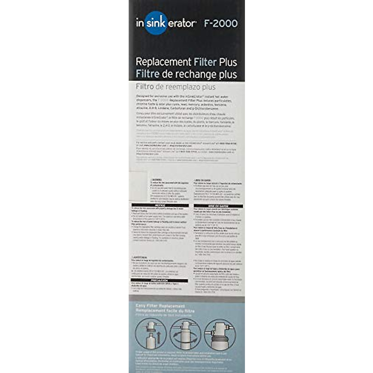 InSinkErator F-2000, 1 Count (Pack of 1), White