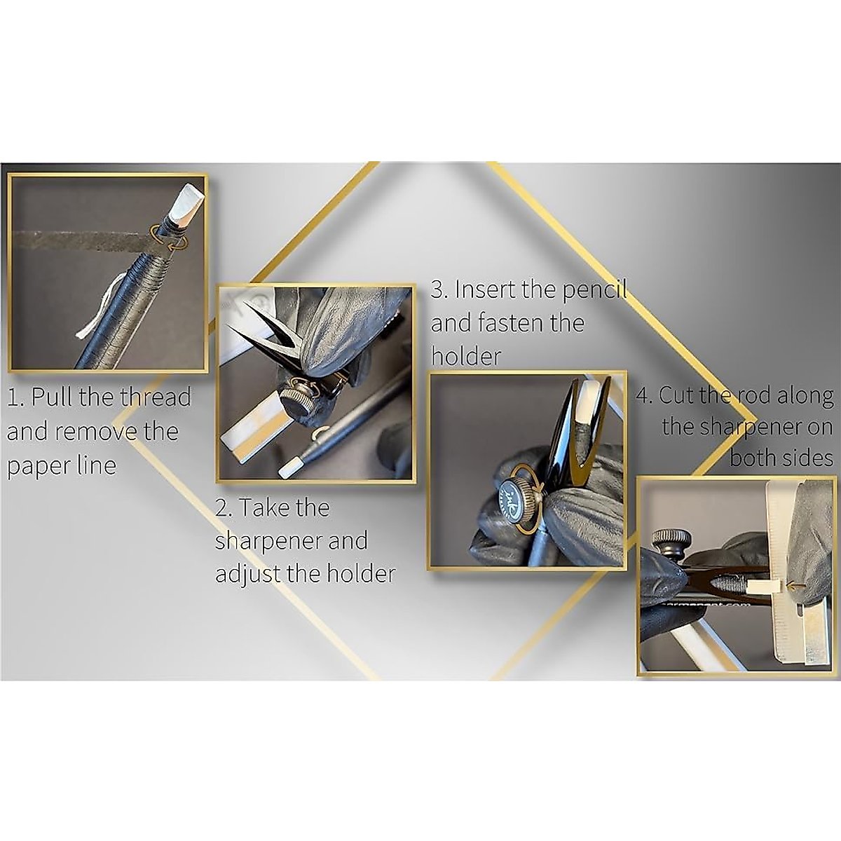 Eyebrow Mapping Kit White, Red, Gold Brow Mapping String [30m] Red, Black, and White Eyebrow Pencil Mapping Pencil Eyebrow Pencil Sharpener & 10 Eyebrow Ruler, Microblading Supplies Microblading Kit